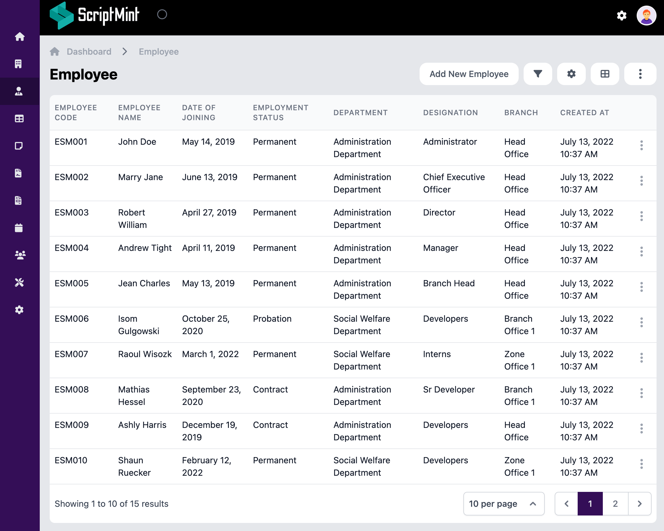 Lite HRM - Advance HRM Solution for Leave, Attendance, Payroll & Task by ScriptMint